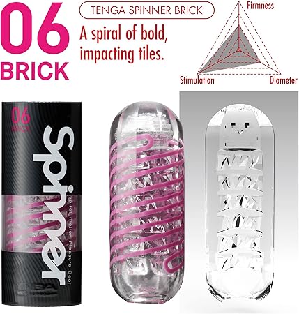 TENGA SPINNER 06 BRICK – MyTenga