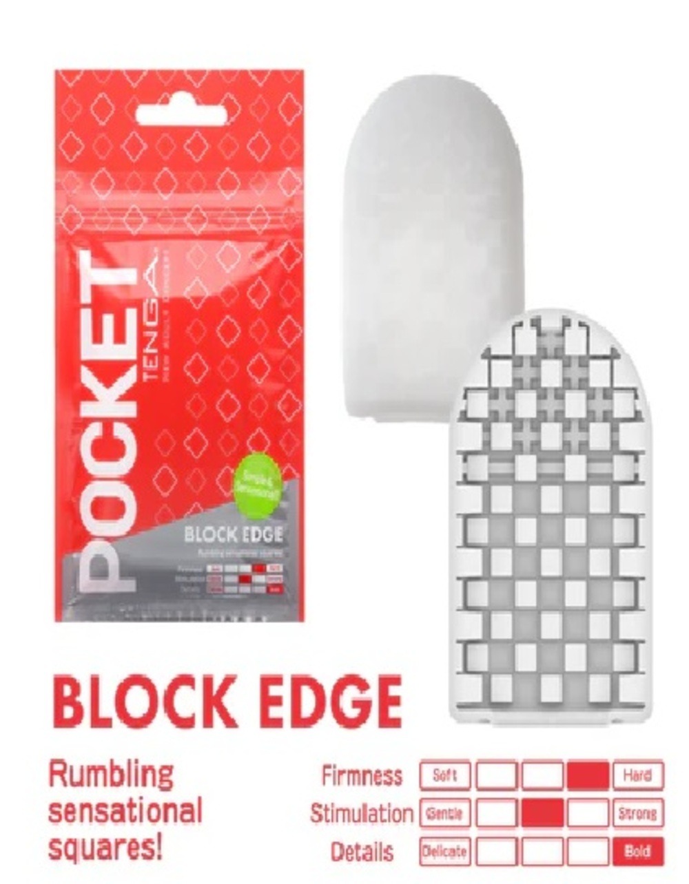 Pocket Tenga Block Edge | POT-003 – MyTenga